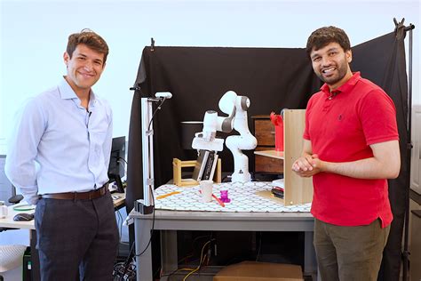 Precision Home Robots Learn With Real To Sim To Real Mit News Massachusetts Institute Of