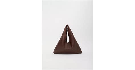 The Row Small Bindle In Brown Lyst