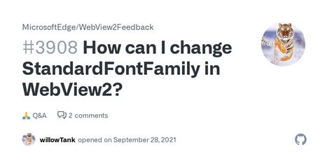 How Can I Change StandardFontFamily In WebView MicrosoftEdge WebView Feedback Discussion