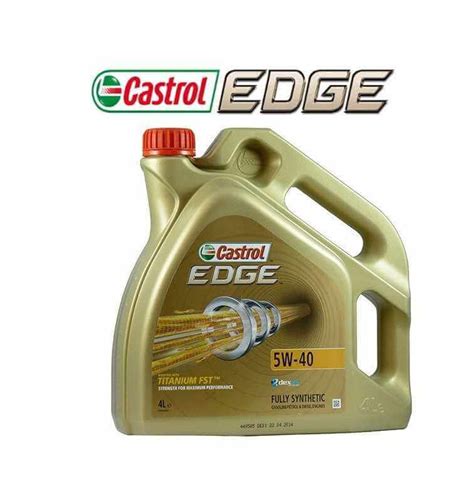 Olio Motore Auto Castrol Edge 5w40 Titanium Fst Turbo Diesel Sint