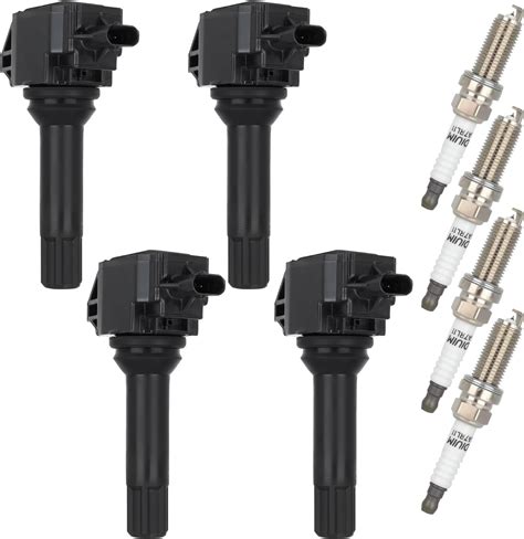 Amazon.com: A-Premium Set of 4 Ignition Coil Pack and Iridium Spark Plugs Compatible with Subaru ...