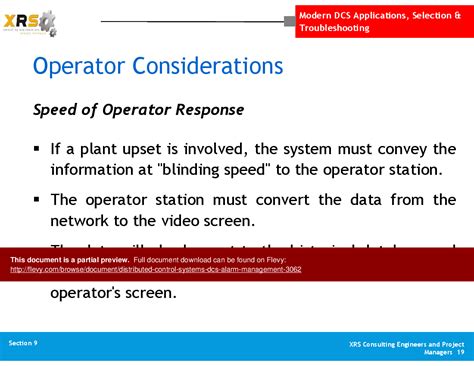 Distributed Control Systems DCS Alarm Management PPT