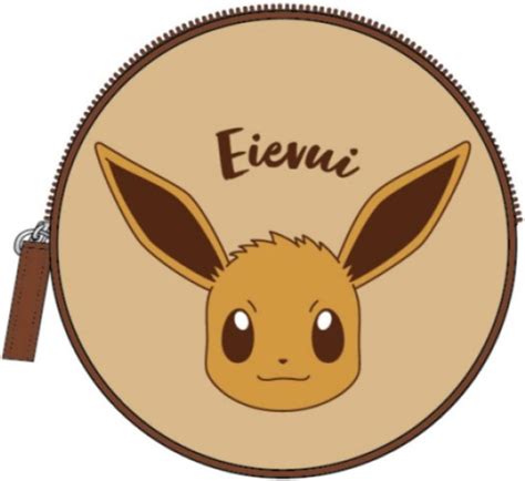 Jp マルヨシ ポケットモンスター 帆布丸型ポーチ イーブイ Pm Hmp Ev おもちゃ