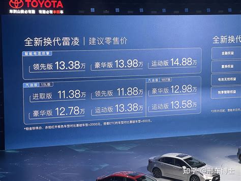 双擎版综合续航超1000公里：广汽丰田换代雷凌上市 知乎