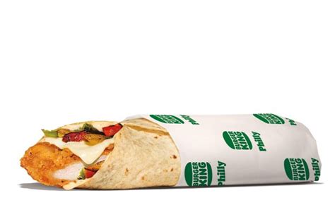 Burger King Introduces New Chicken Philly Royal Crispy Wrap