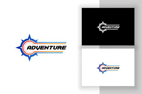 Adventure Logo Design Compass Icon Symbol 4234872 Vector Art At Vecteezy