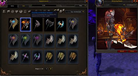 Selling Xmog Wod Challenge Mode Weapon Appearances Corrupted