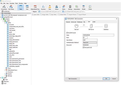 How Connect Database On Vps From Local In Strapi Questions And Answers Strapi Community Forum