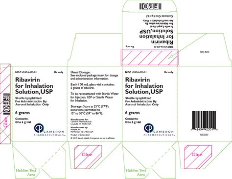 Dailymed Ribavirin Powder For Solution