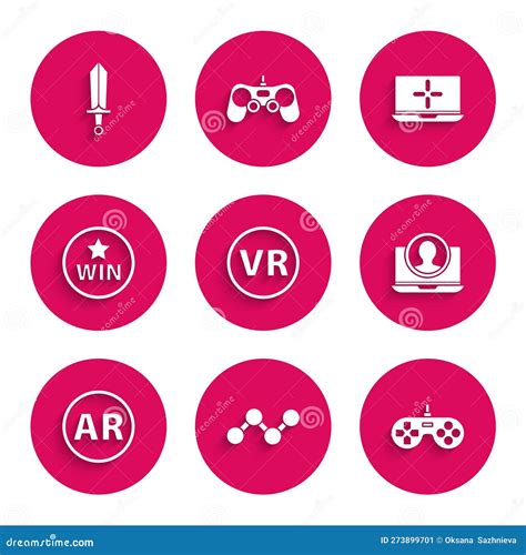 Set Virtual Reality Glasses Share Gamepad Create Account Screen Ar