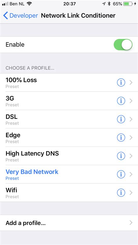 Using The Network Link Conditioner Utility How To Swiftlee