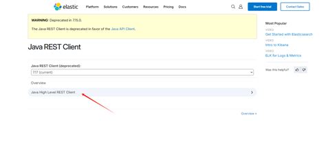 Springcloud Eselasticsearch Restclient