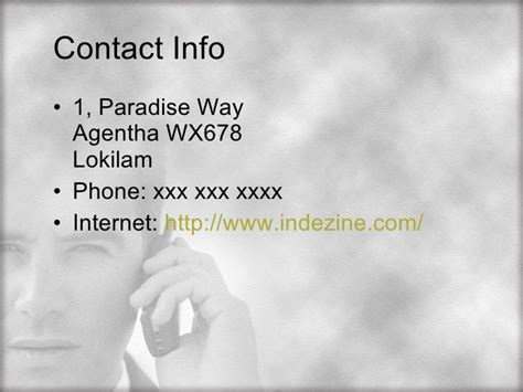 Telecom Powerpoint Background Free Ppt Template