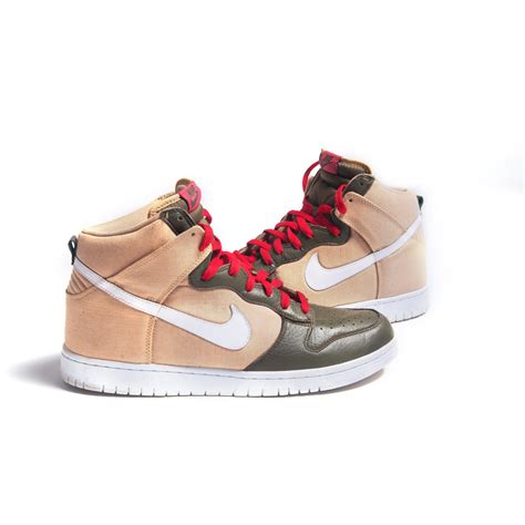 Iguana And Tan Nike Dunk Highs Stone Diesel