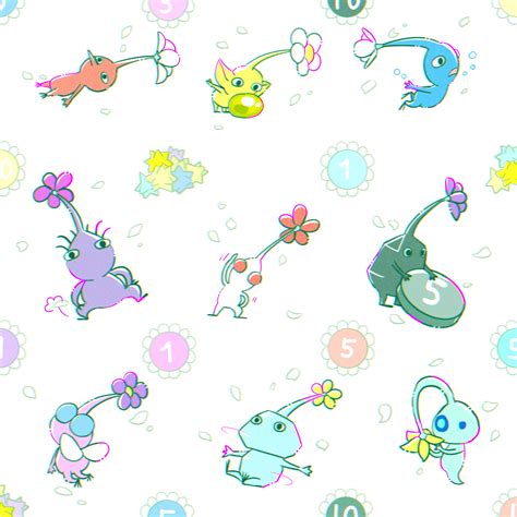 Red Pikmin Yellow Pikmin Blue Pikmin Purple Pikmin White Pikmin