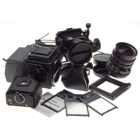 Buy Hasselblad Flex Body Camera 500cm Zeiss Distagon 450mm Sinar Emotion Back Kit Vintage