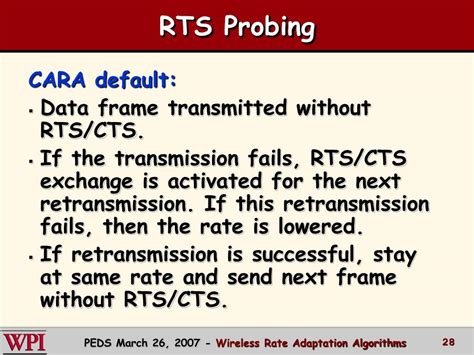 Ppt Dynamic Rate Adaptation In Ieee 802 11 Wlans Powerpoint Presentation Id 823819