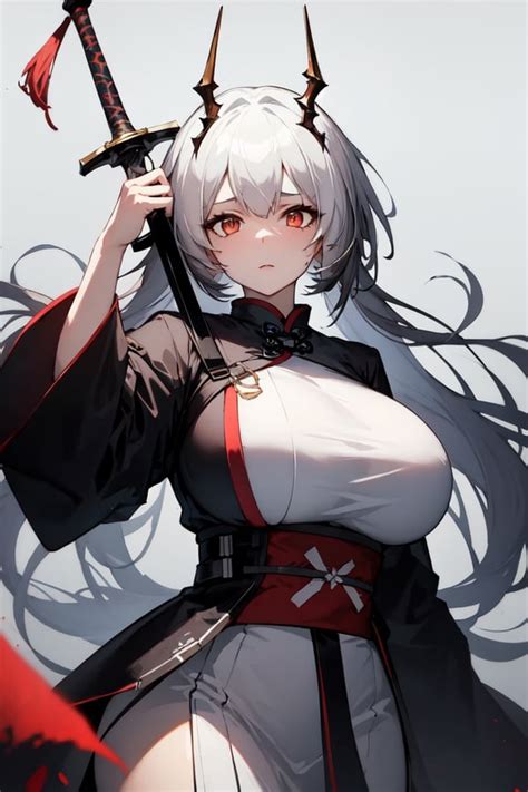 Muelsyse Arknights 1girl So Image Created By Chris Tensor Art