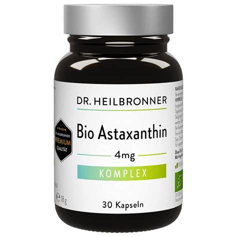 Bio Astaxanthin 4mg 30 Kapseln18g Algenladen