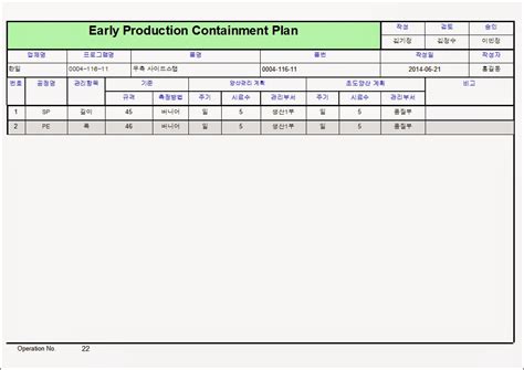 PANSPACE 팬스페이스 제품별 공정별 CAPA 분석표
