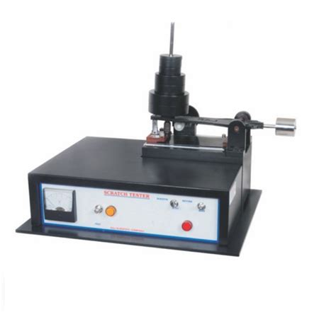 Scratch Hardness Tester Scratch Hardness Testing Machine Latest Price