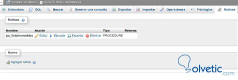 Procedimientos Almacenados Y Triggers En MySQL Solvetic