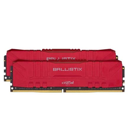 Crucial Ballistix Ddr4 3000 16gb 2x 8gb 1g X 64 Cl15 Desktop Gaming Memory Kit Red