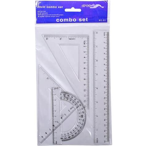 Набор треугольников Bambi 1120 пластик 20 см — цена 20 грн в