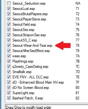 WAT для сборки Sexout Геймплейные моды Adult Mods Localized