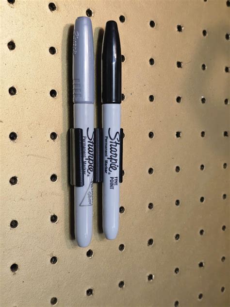Sharpie Marker Wall Clip 3d Printed Etsy