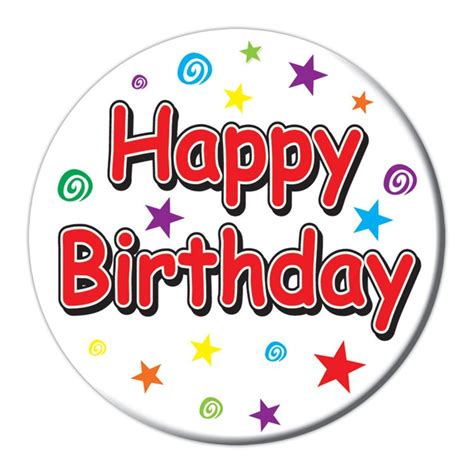 Happy Birthday Button Partycheap