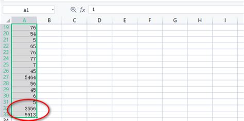 excel中怎样求一列数字的总和简单的几个方法 新知