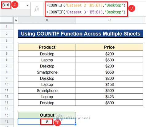 How To Use Countif Function With Or Logic In Google Sheets