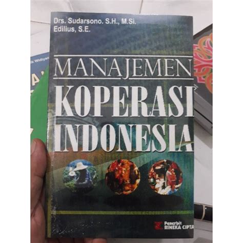 Jual BUKU MANAJEMEN KOPERASI INDONESIA Shopee Indonesia