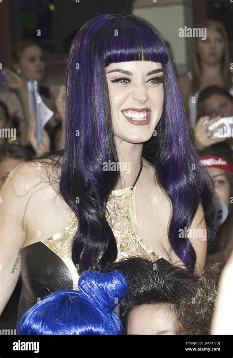 Katy Perry With Purple Hair Costume