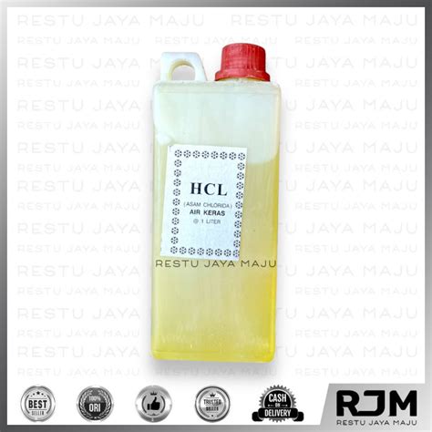 Jual [36 Botol] Hcl 1 Liter Pembersih Kerak Keramik Lantai Asam Chlorida Rj Shopee Indonesia