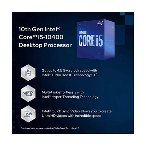 Intel Core I5 10400 10th Gen Processor Price In Bd Ryans