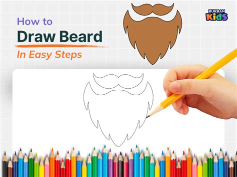 How To Draw A Beard In Easy Steps