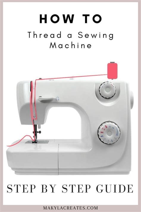 How To Thread A Sewing Machine Step By Step Guide Sewing Machine