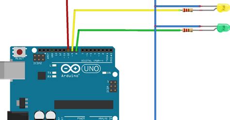 Robot Projeleri Arduino Trafik Işıkları Lambası Uygulaması