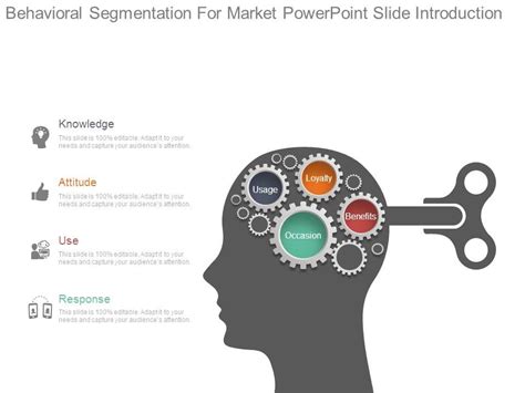 Behavioral Segmentation For Market Powerpoint Slide Introduction