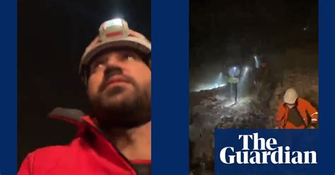 I Could Feel Shaking Aid Worker Films Moments After New Earthquake
