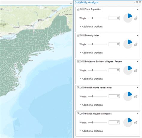Tutorial Rank Sites With Suitability Analysis—arcgis Pro Documentation