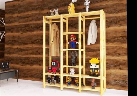 Estante Arara Para Closet Prateleiras Guarda Roupa Frete grátis