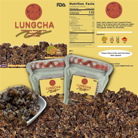 Buy Lungcha Super Spicy And Sour With Sugar Mixed Flavor Seedless Real