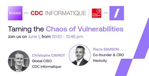 Hackuity On Linkedin Riams Vulnerabilitymanagement Cybersecurity