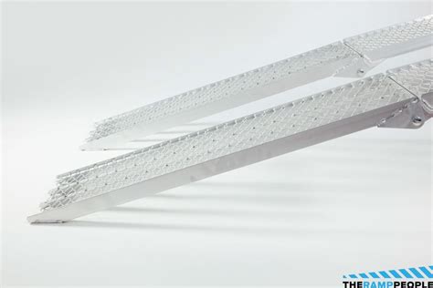 Foldable Loading Ramps With Mesh Surface 340kg Capacity The Ramp People