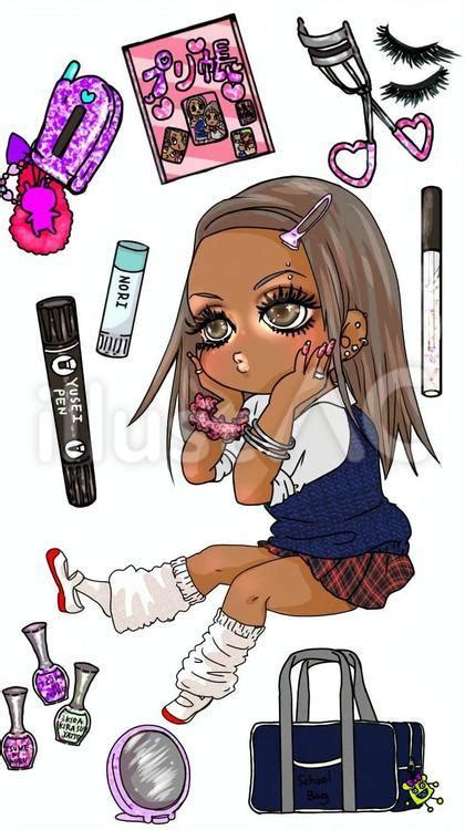 平成ギャルセットイラスト No 23843323｜無料イラスト・フリー素材なら「イラストac」