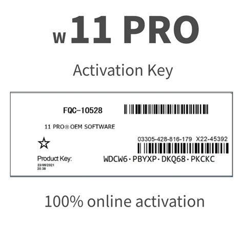 Genuine Win 11 Pro Oem License Key Online Activation Sliver Label For Windows 11 Pro Key Sticker