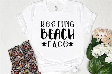 Reasting Beach Face Svg T Shirt Design Graphic By Art Hasib · Creative